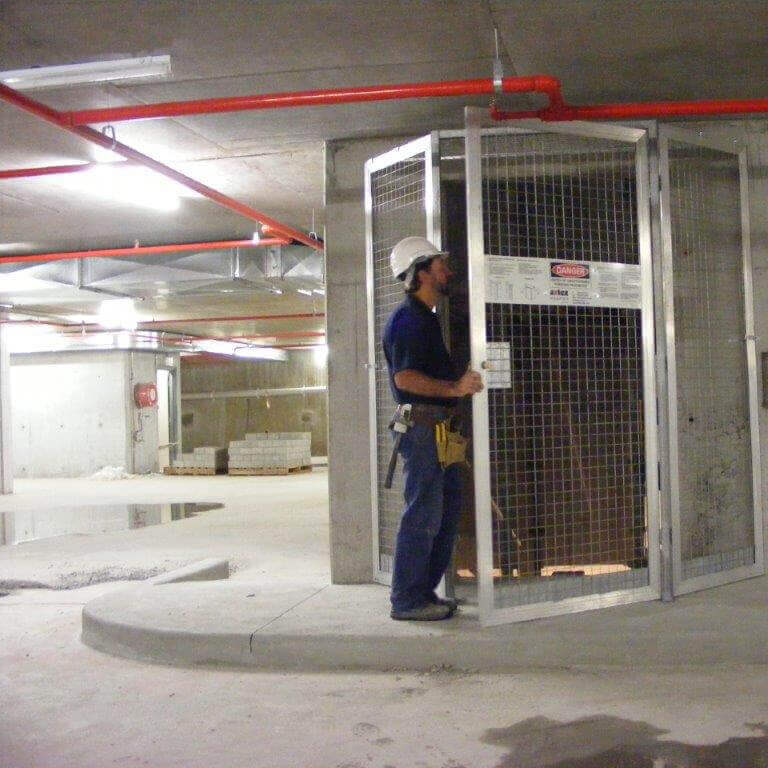 Lift Safety Gates/Liftwell Screens/Lift Shaft Gates | Robust Liftwell ...
